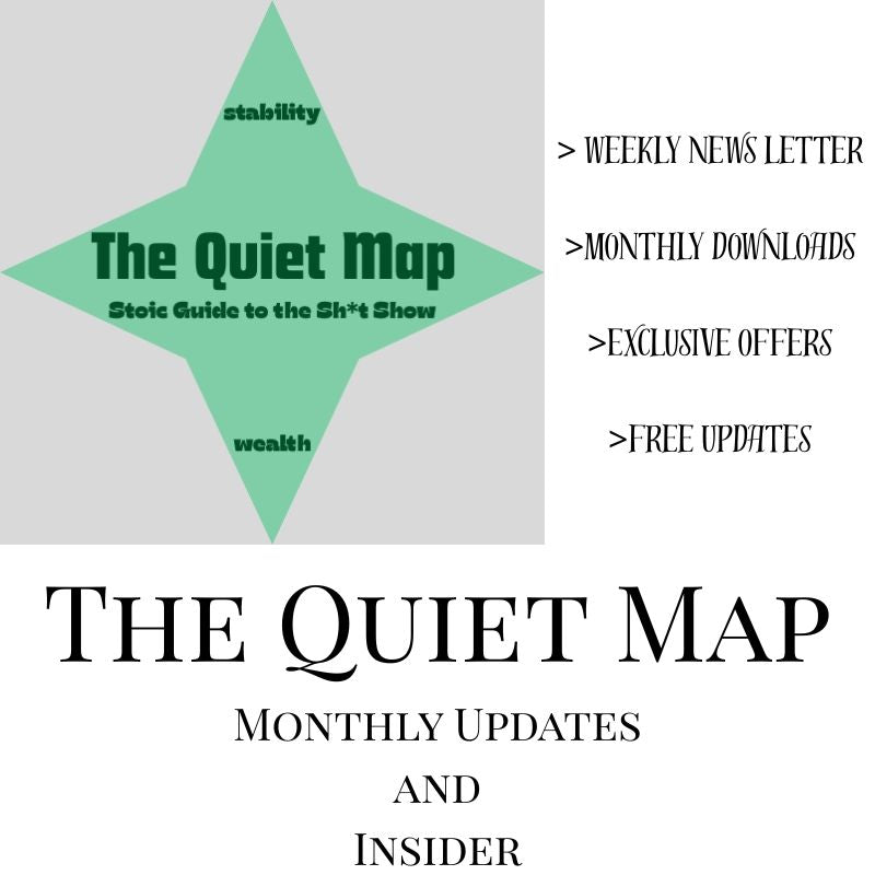 The Quiet Map monthly updates, inspiration and insider